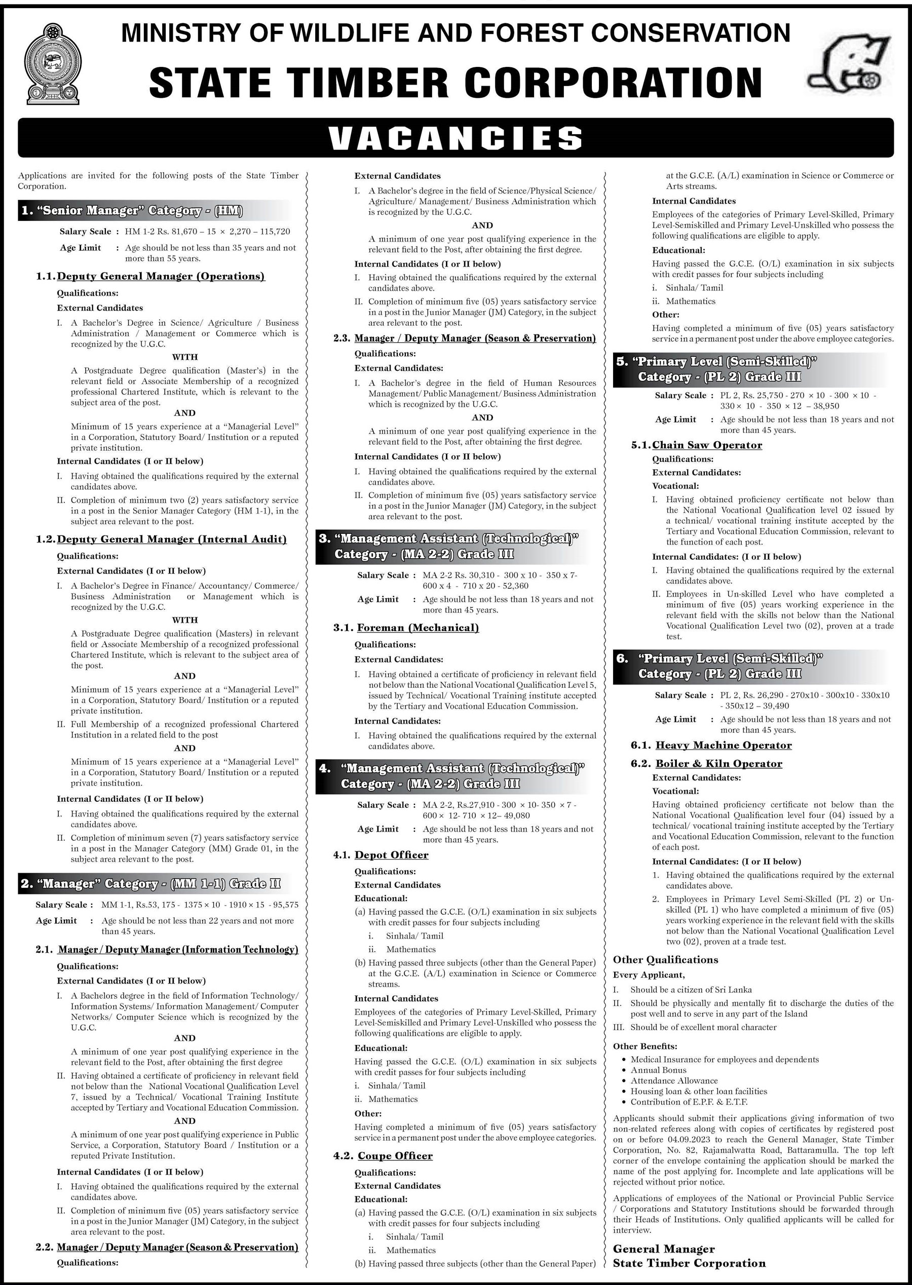 Deputy General Manager Manager Deputy Manager Foreman Mechanical deputy-general-manager-manager-deputy-manager-foreman-mechanical