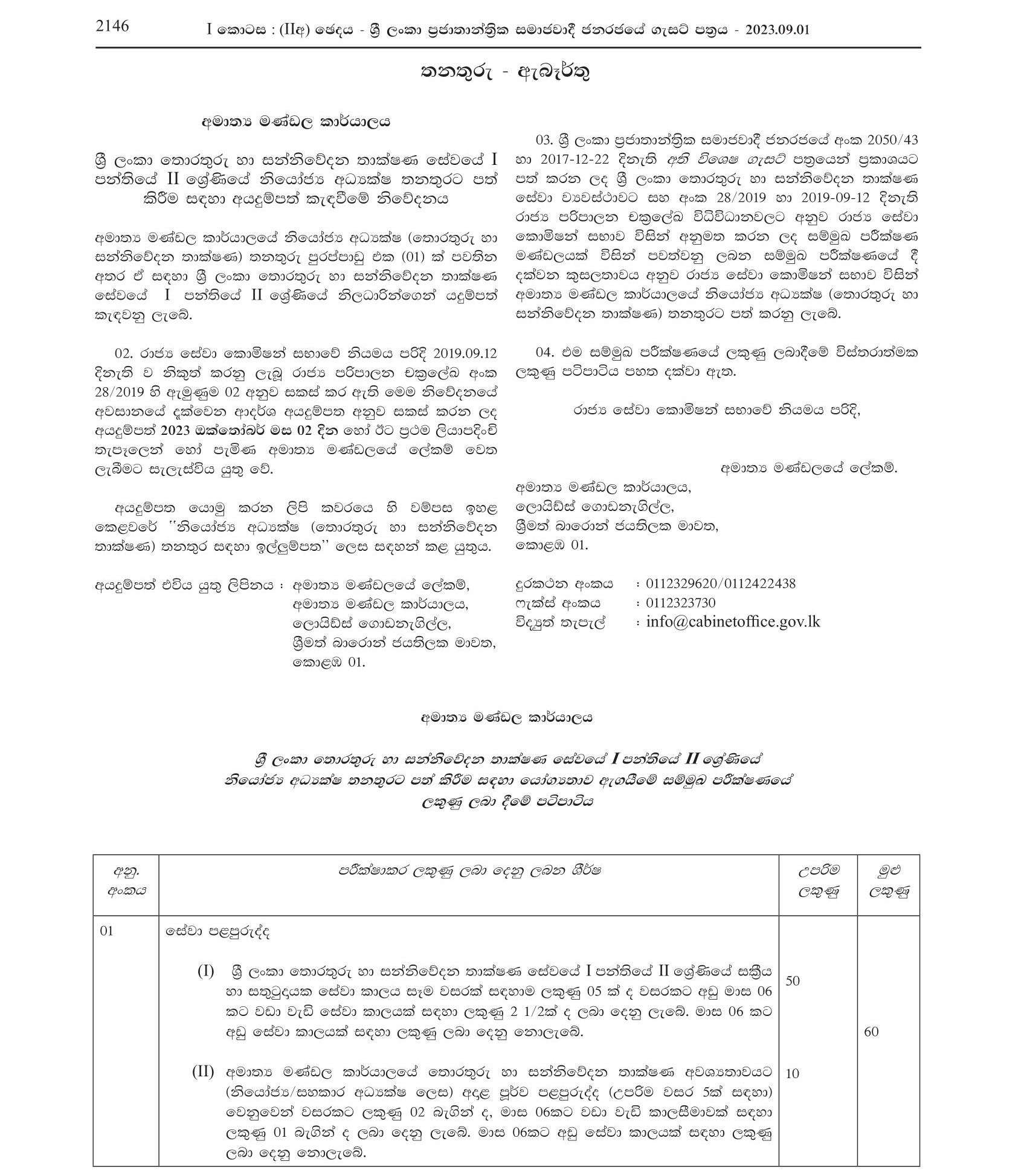 Deputy Director Office Of The Cabinet Of Ministers