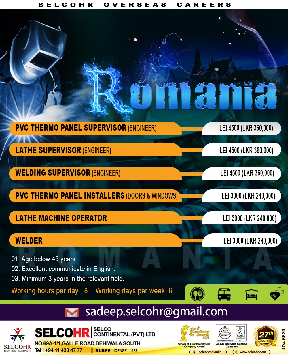 Welder - Romania - SelcoHR